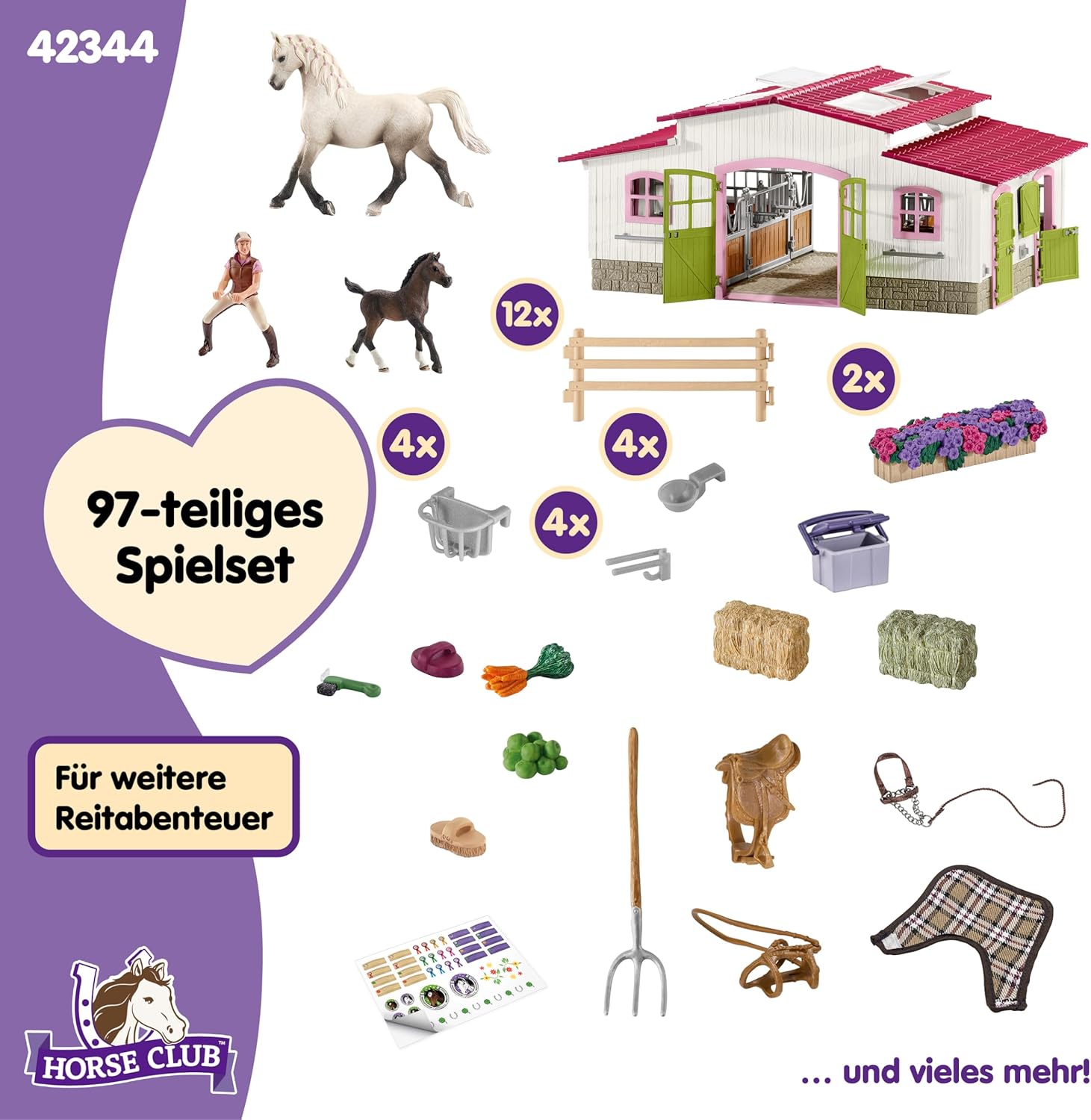 Schleich Horse Club Hevostalli 42344 – hirnuinen.fi
