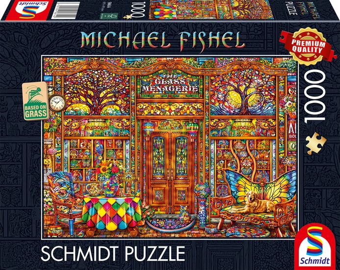 Michael Fishel: Glass menagerie, 1000 palaa – Palapelimaailma