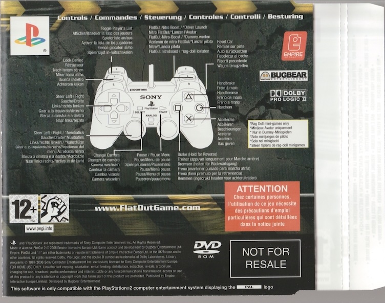 Flatout 2. PS2 (Käyt. Promo) – Äänilevykauppa älppäri.fi