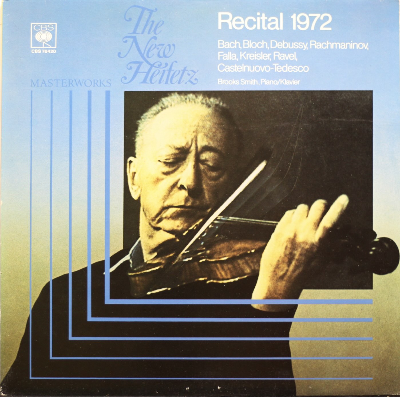 Jascha Heifetz: The New Heifetz Recital 1972 (Käyt) – Äänilevykauppa ...