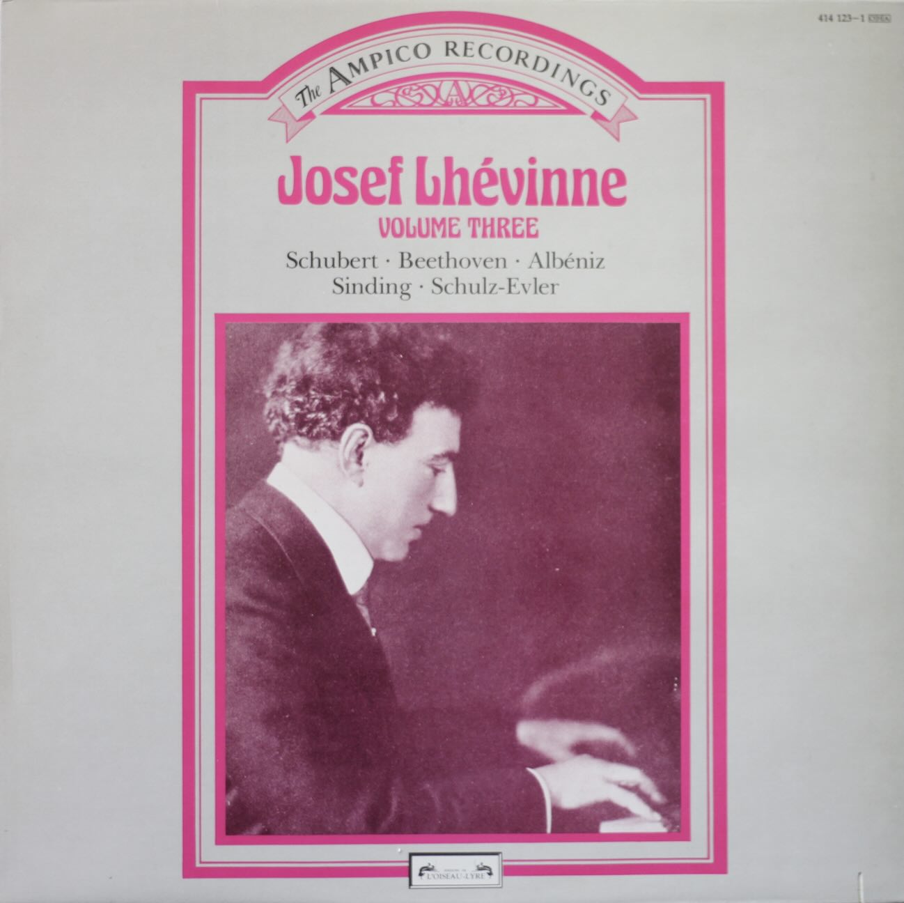 Josef Lhevinne: The Ampico Recordings Volume Three LP (Käyt ...