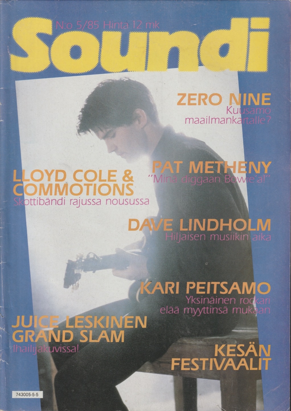 Soundi 4/1985. K3-(Käyt) – Äänilevykauppa älppäri.fi