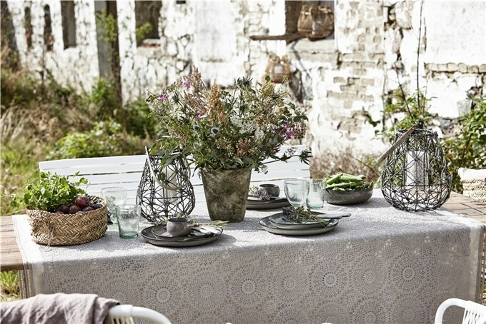 LENE BJERRE DESIGN Amera lunch plate Ø20.5 cm Grey – Divitia