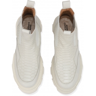 SHOE BIZ COPENHAGEN Ulrica Anaconda Cream – Divitia