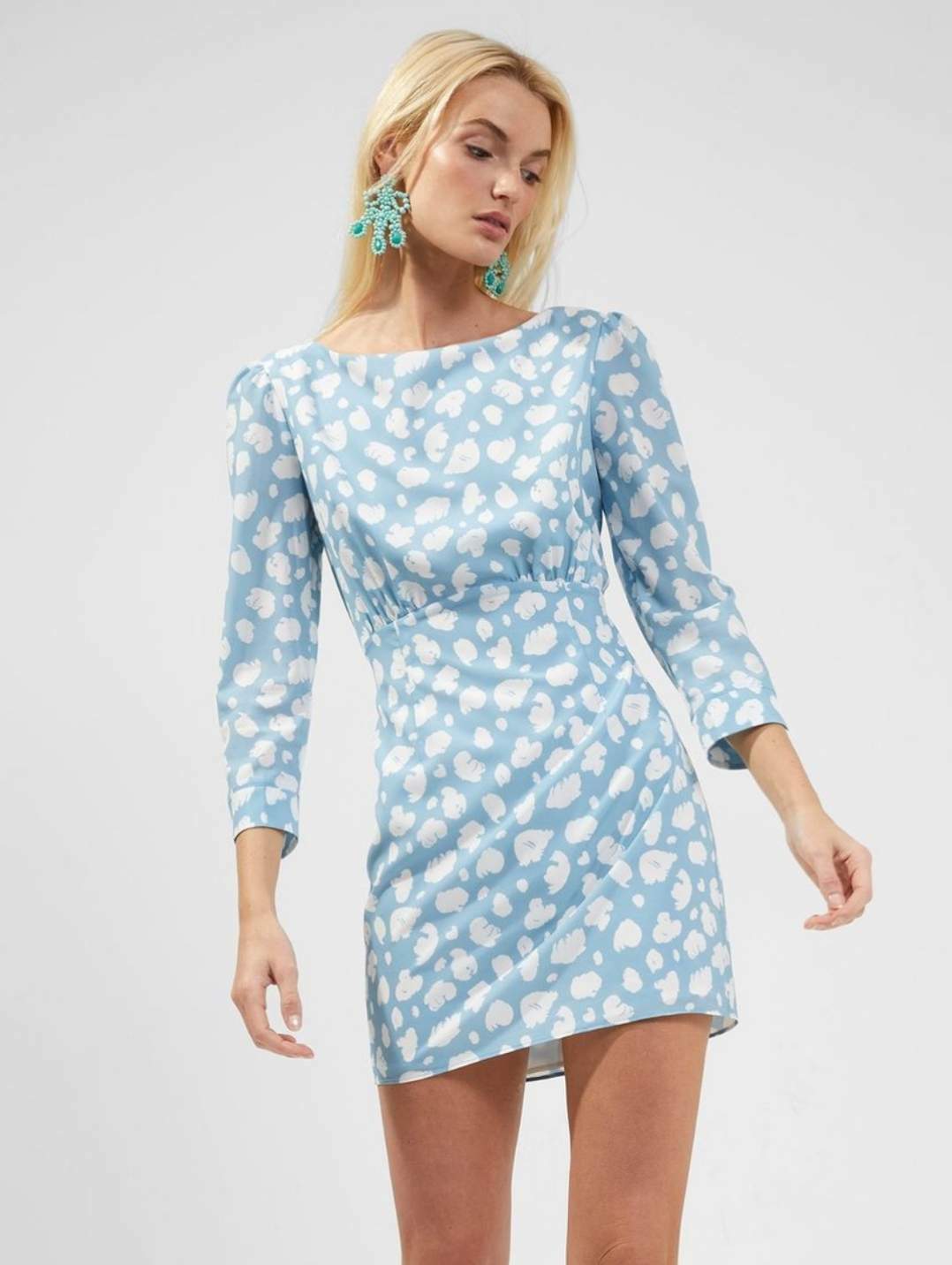 FRENCH CONNECTION Aimee Courtney Boat Neck Dress – Divitia