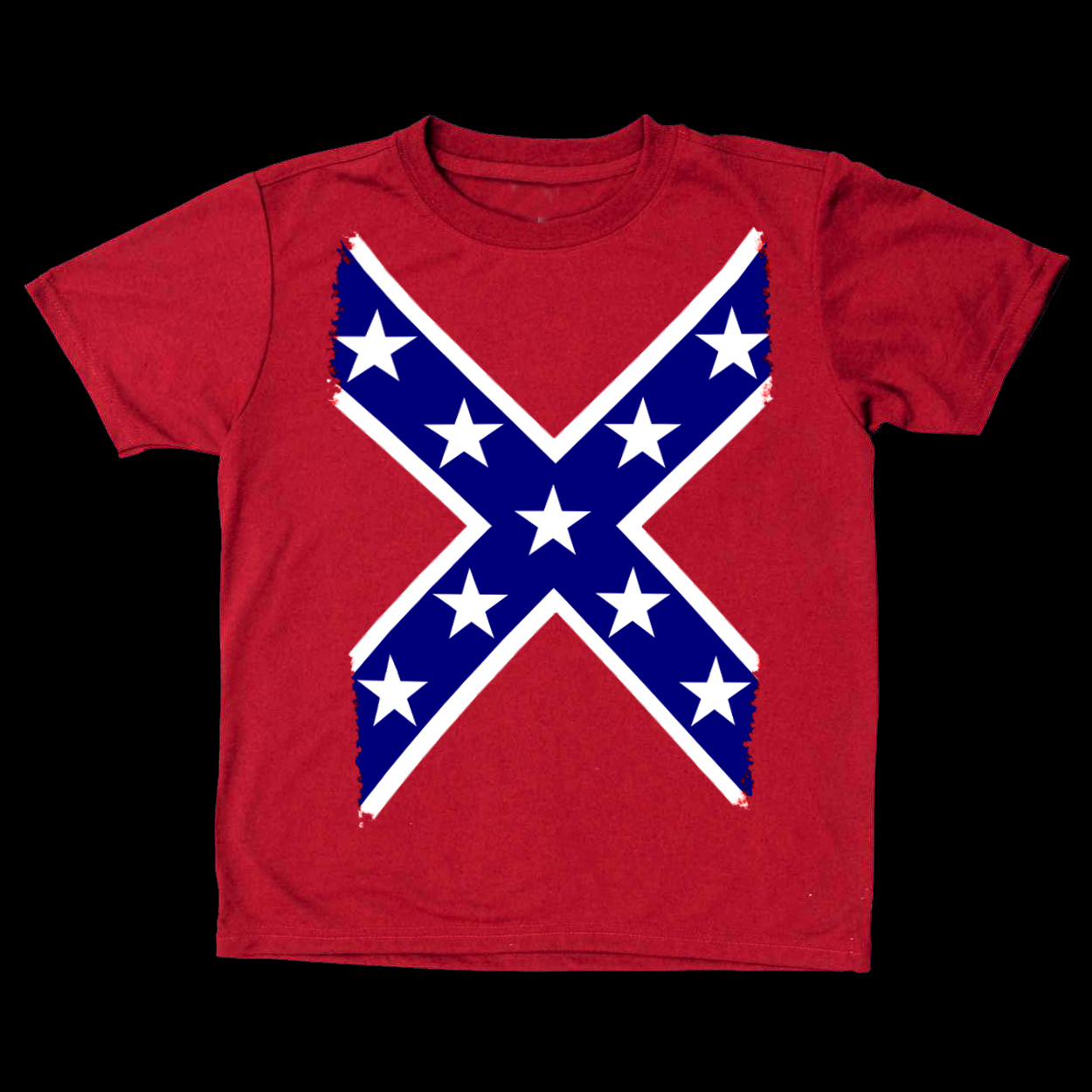 Rebel confederate war flag t-shirt – Horror-Shop verkkokauppa