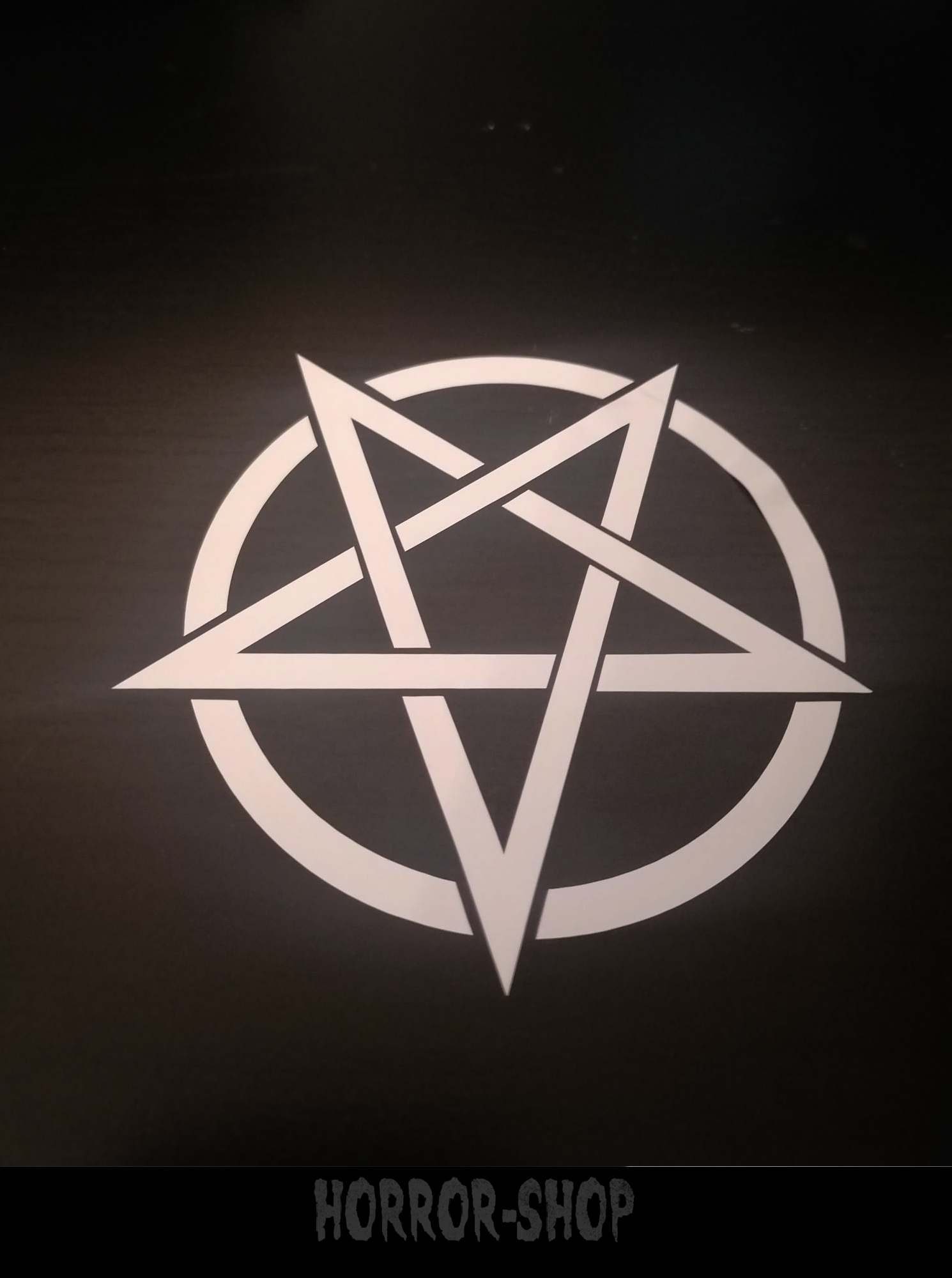 Pentagram no2 vinyl sticker cutted shape/with transfer film – Horror ...