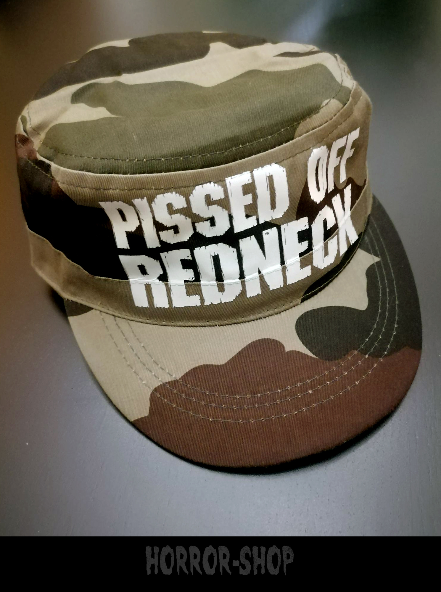 Pissed off redneck army cap from Horror-Shop – Horror-Shop verkkokauppa
