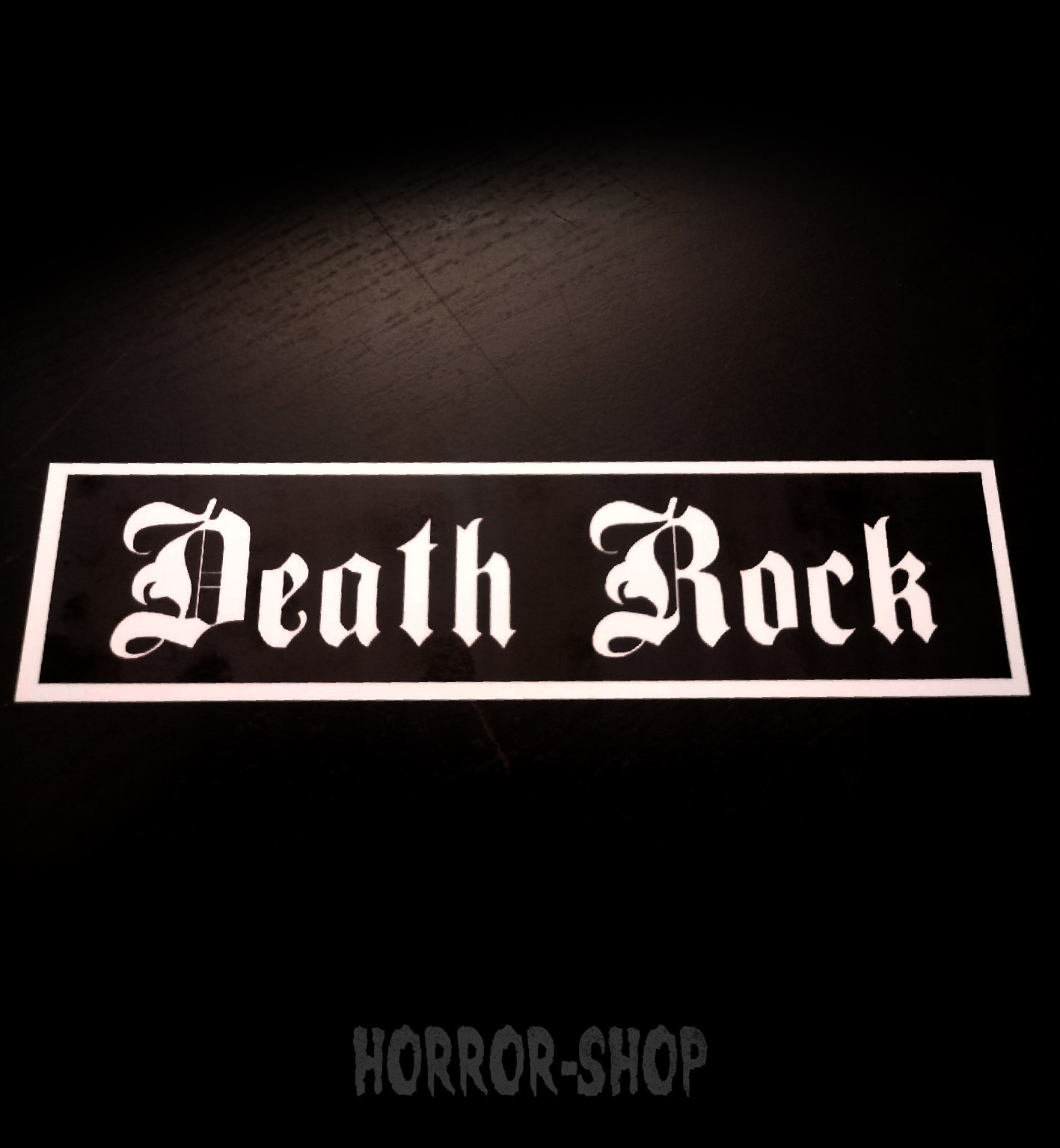 Death Rock vinyl sticker – Horror-Shop verkkokauppa