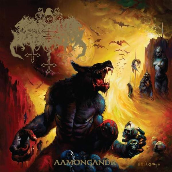 Satanic Warmaster - Aamongandr (CD, new) – Horror-Shop verkkokauppa
