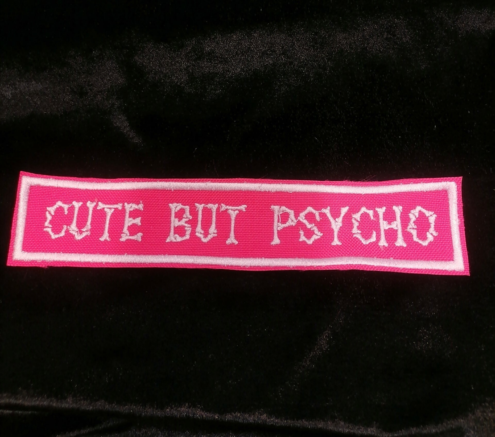 Cute but psycho patch – Horror-Shop verkkokauppa