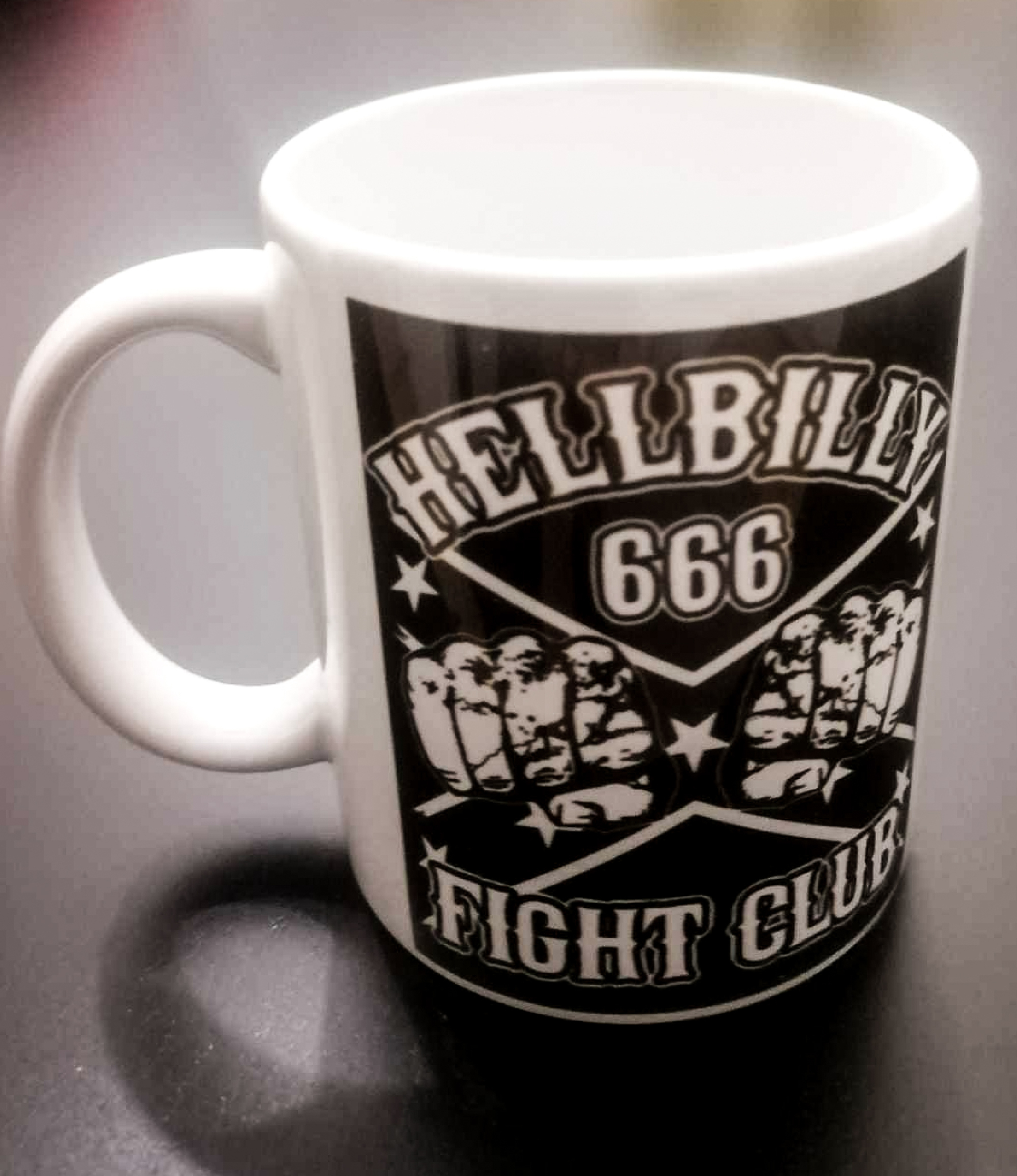 Hellbilly Fight Club muki – Horror-Shop verkkokauppa