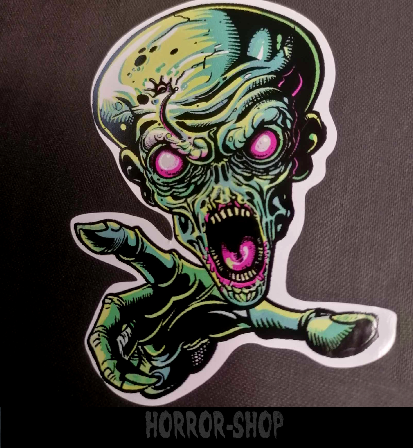Alien commander Vinyl sticker – Horror-Shop verkkokauppa