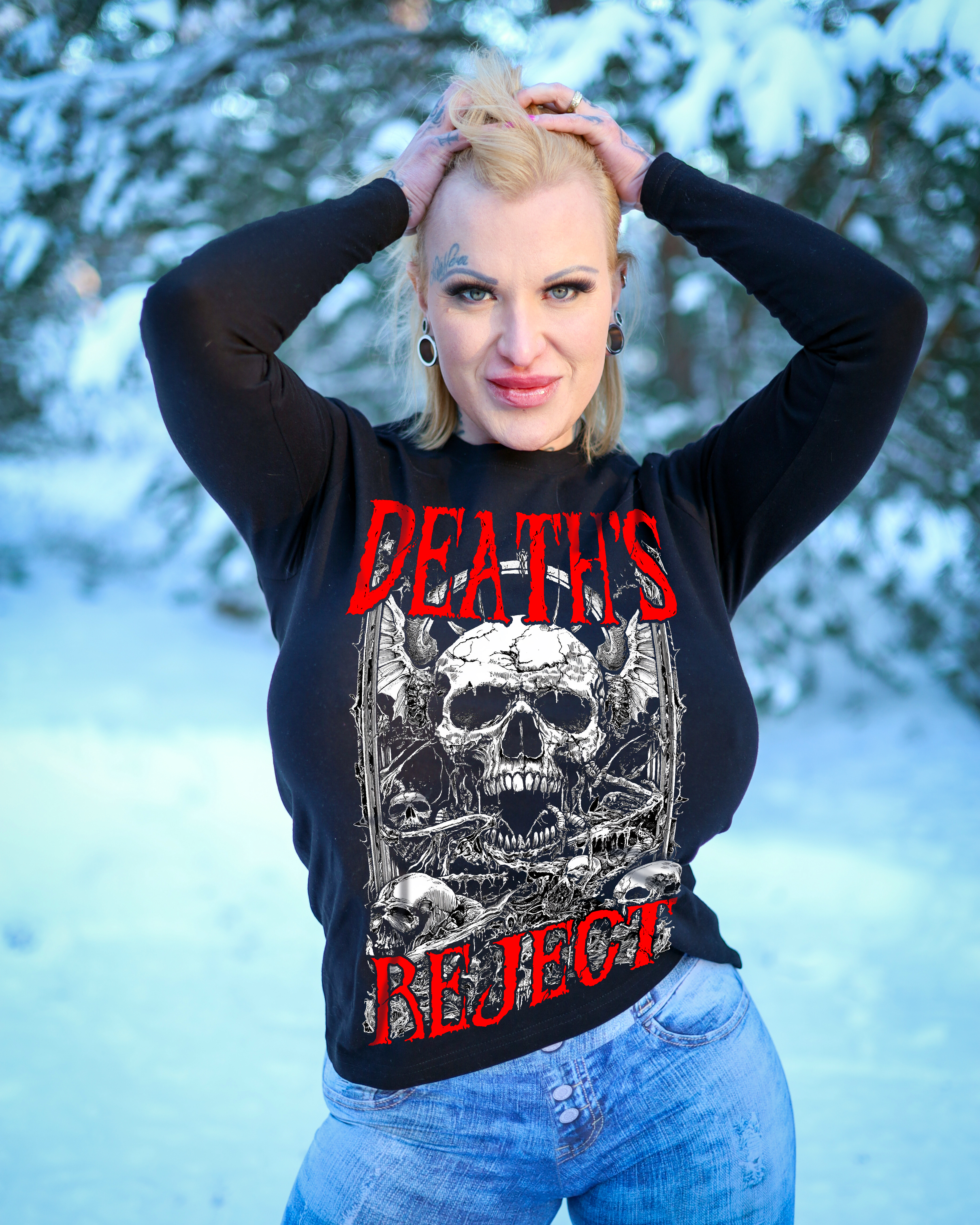 Death's Reject Long Sleeve – Horror-Shop verkkokauppa