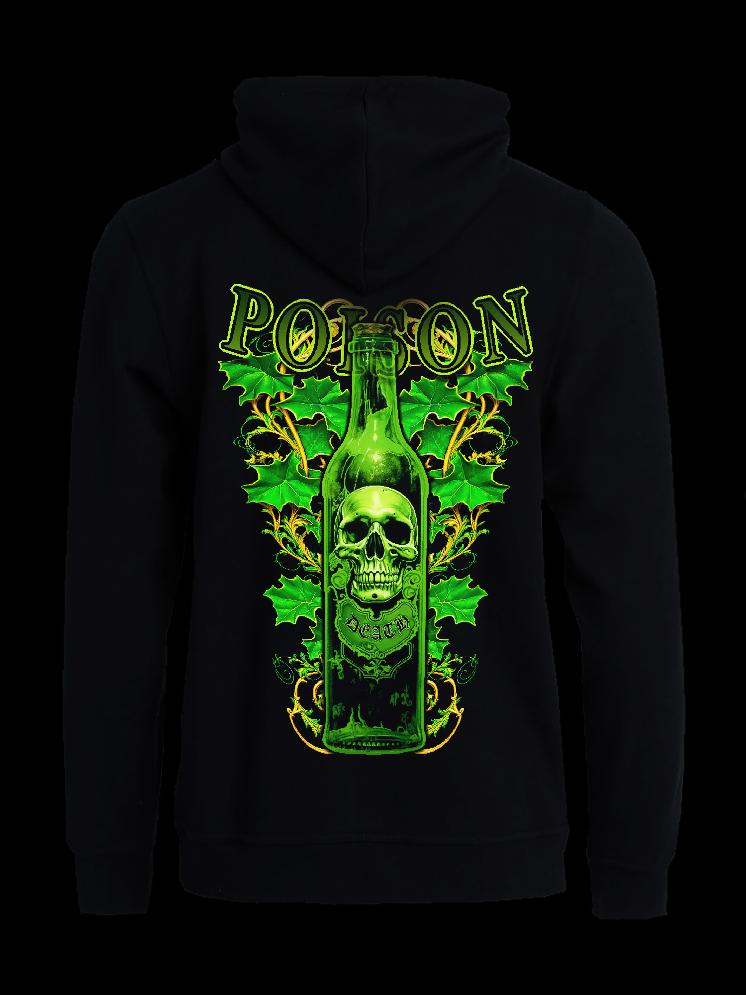 Poison -hoodie – Horror-Shop verkkokauppa