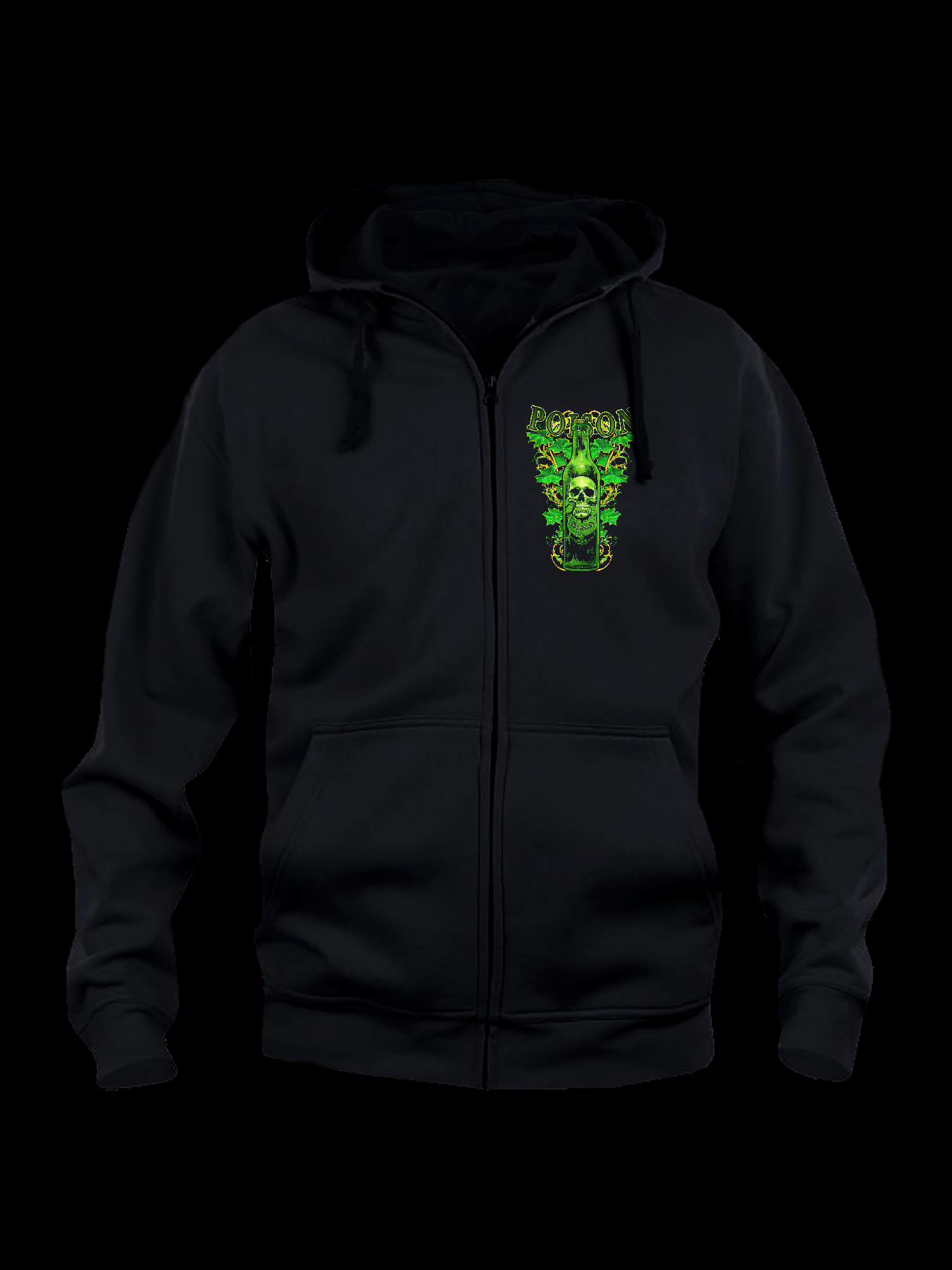 Poison -hoodie – Horror-Shop verkkokauppa