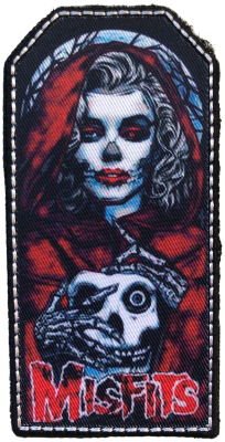 MISFITS Lady skull - Patch – Horror-Shop verkkokauppa