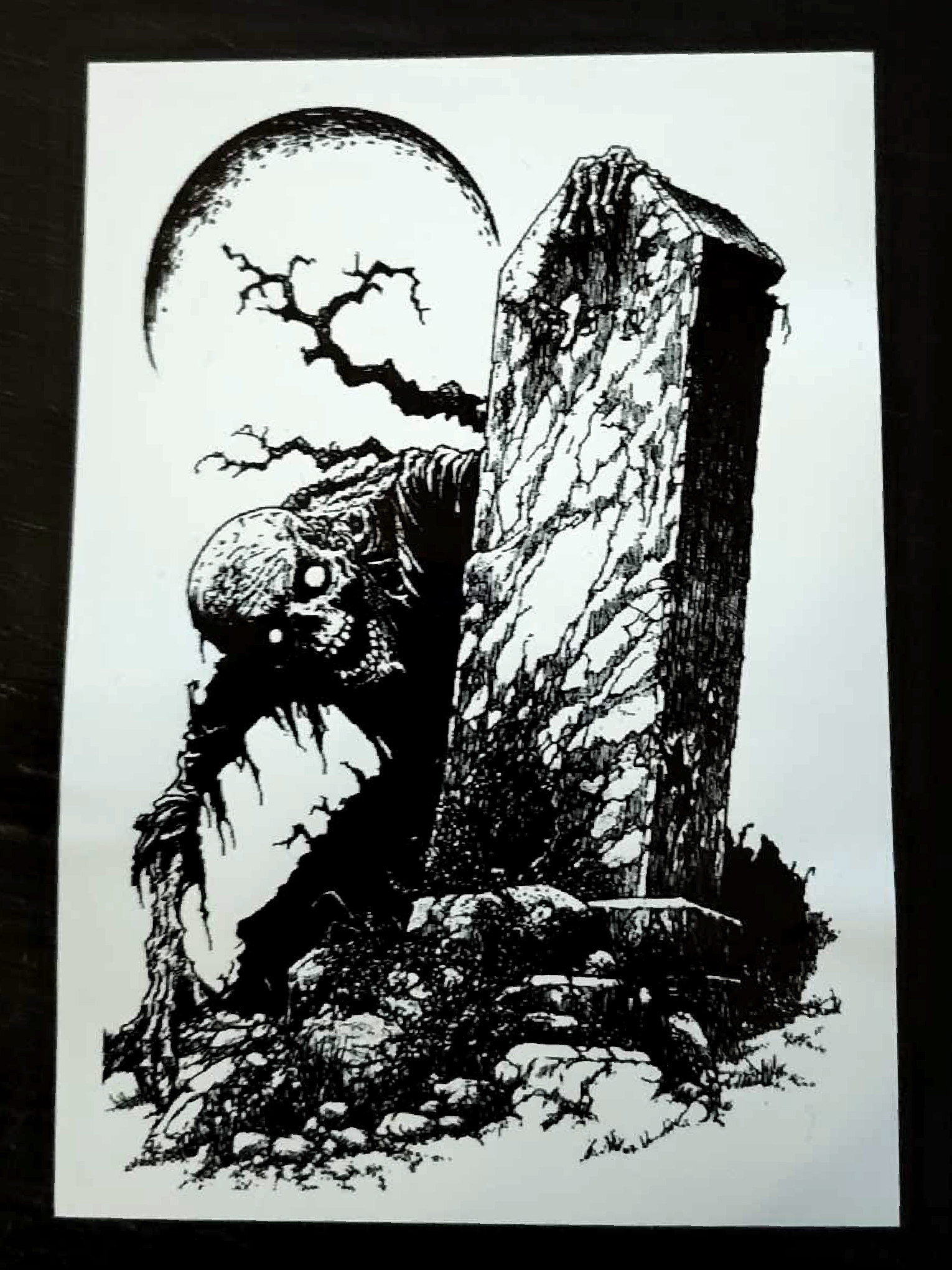 Zombie - vinyl sticker – Horror-Shop verkkokauppa