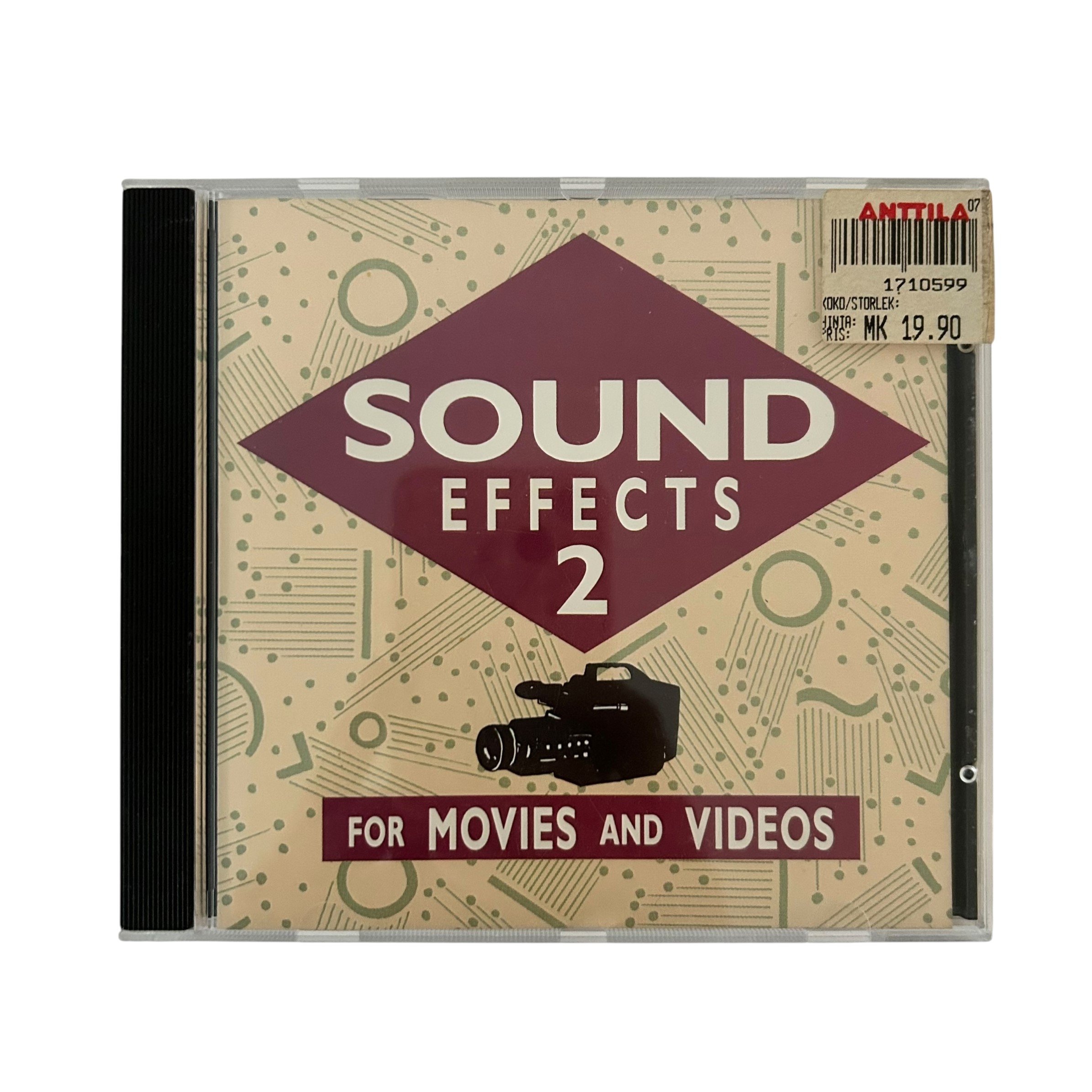 CD-levy, Sound Effects 2 - For Movies and Videos | Bazaari.fi