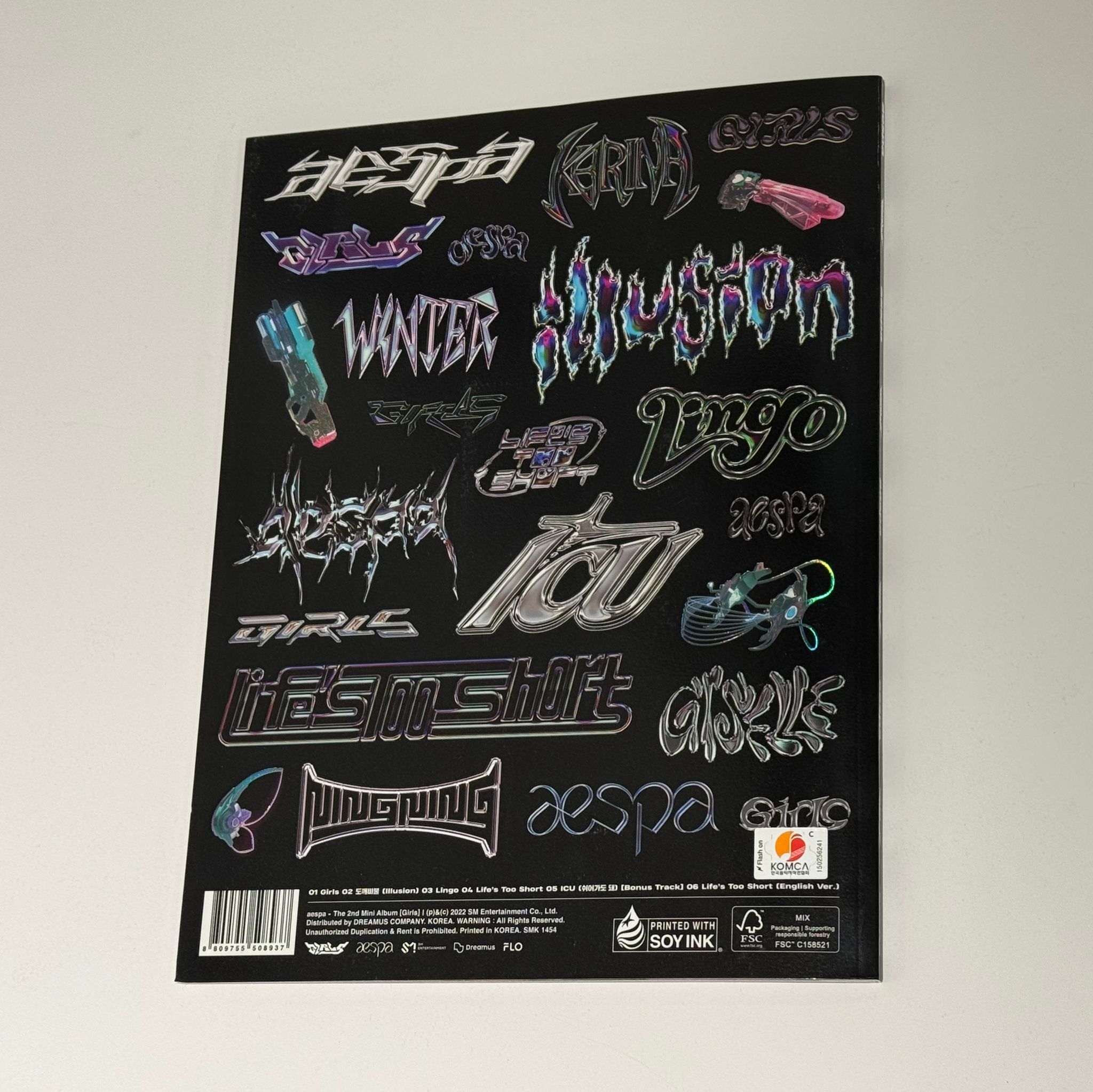 [KÄYTETTY] AESPA - GIRLS (2ND MINI ALBUM) REAL WORLD VER. – ONNIGOM