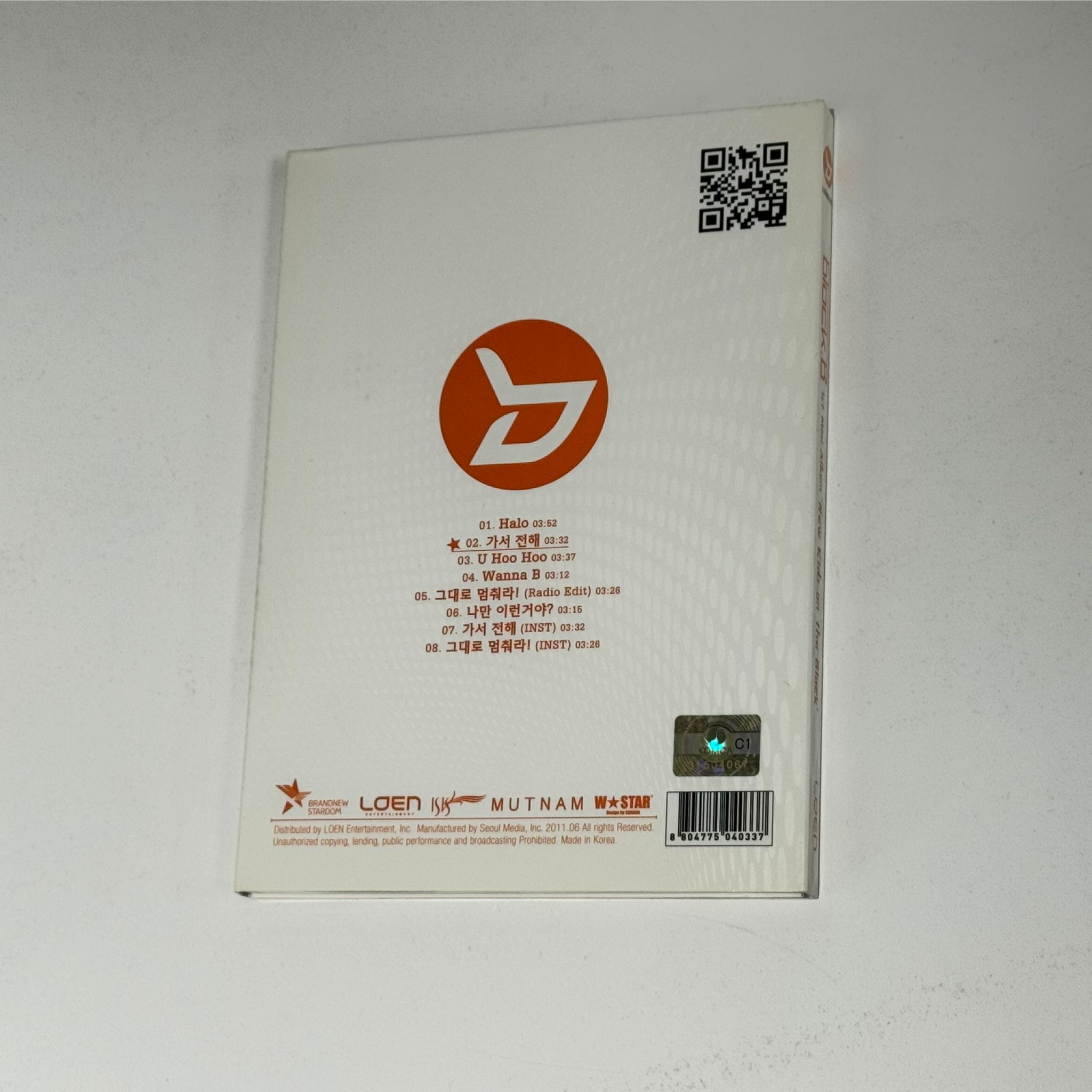 [KÄYTETTY] BLOCK B - NEW KIDS ON THE BLOCK (1ST MINI ALBUM) – ONNIGOM