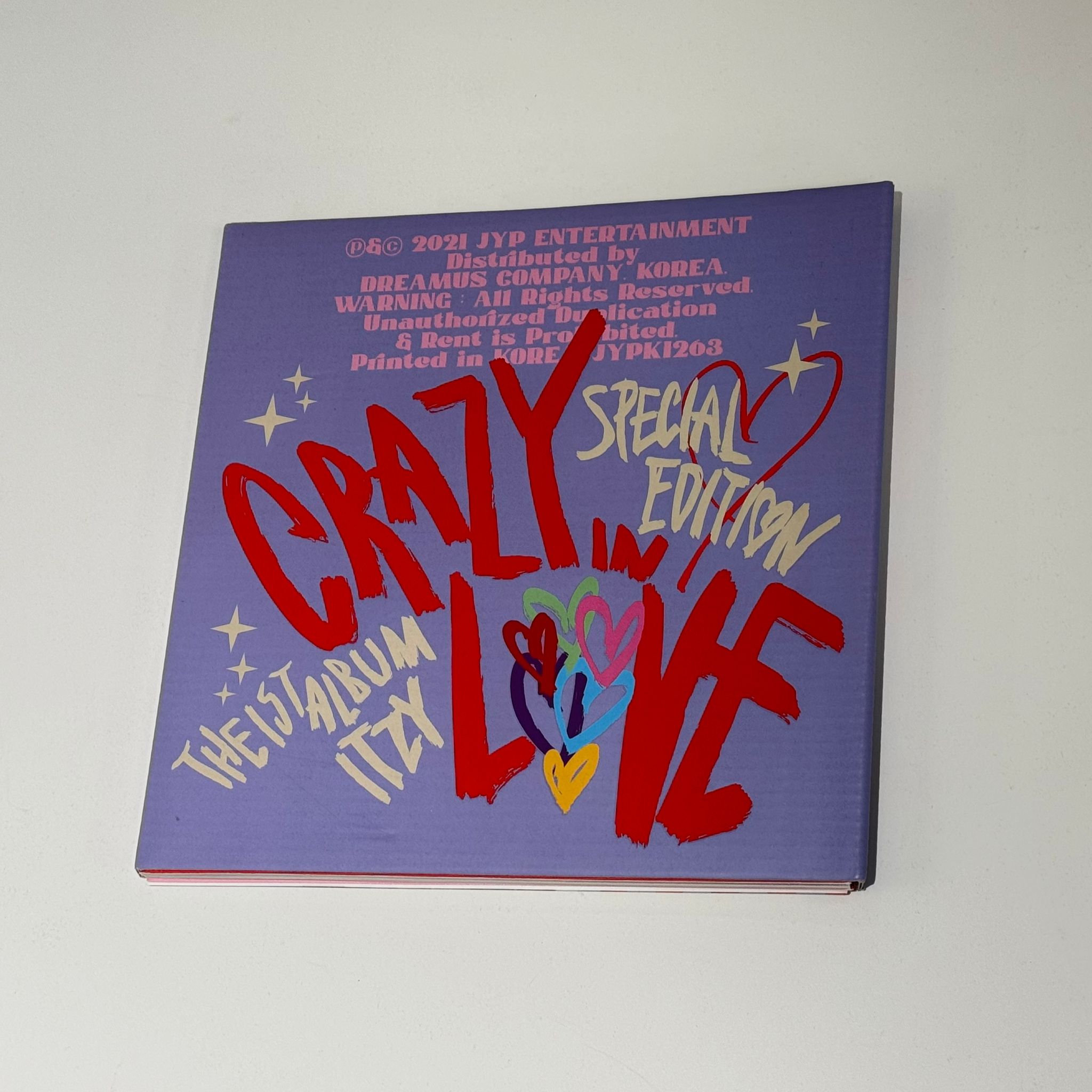 [KÄYTETTY] ITZY - CRAZY IN LOVE (1ST ALBUM) SPECIAL EDITION (PHOTOBOOK ...