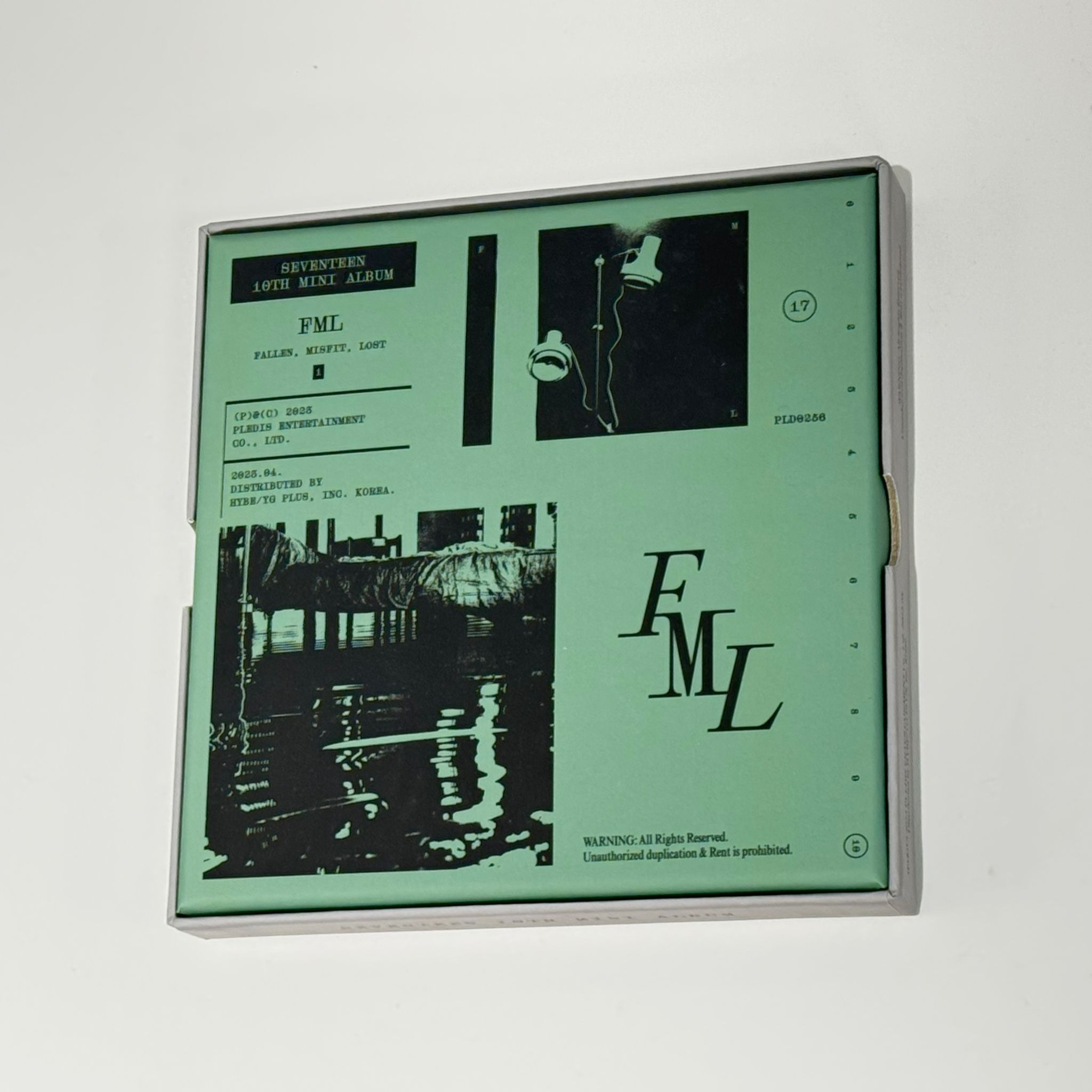 [KÄYTETTY] SEVENTEEN - FML (10TH MINI ALBUM) FALLEN, MISFIT, LOST VER ...