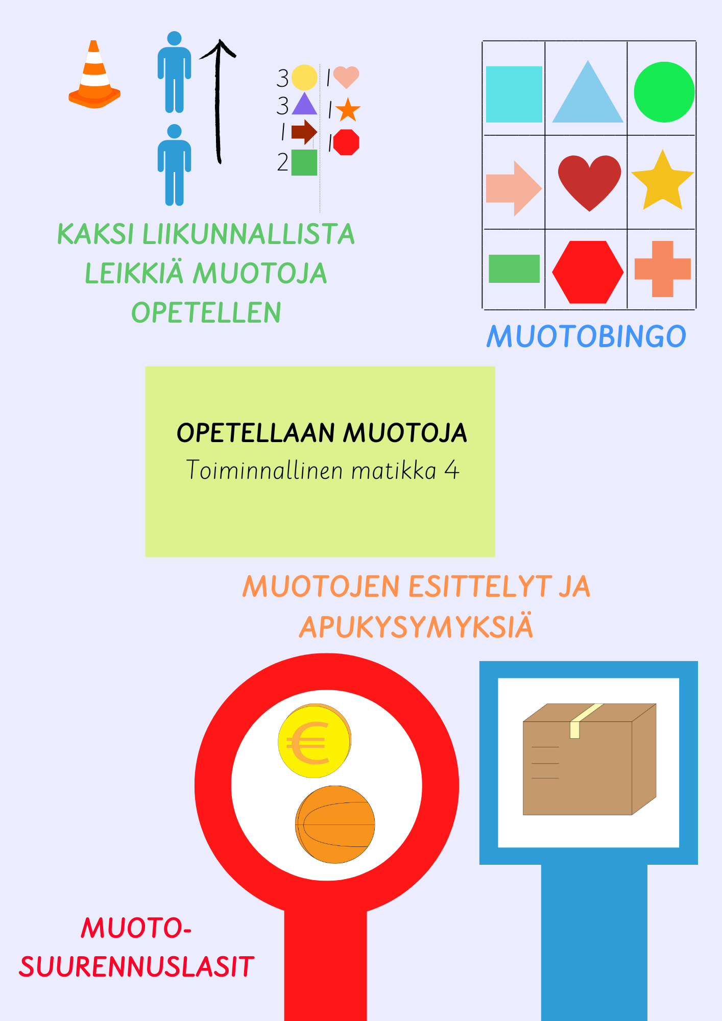 Opetellaan muotoja | Taikanorppa