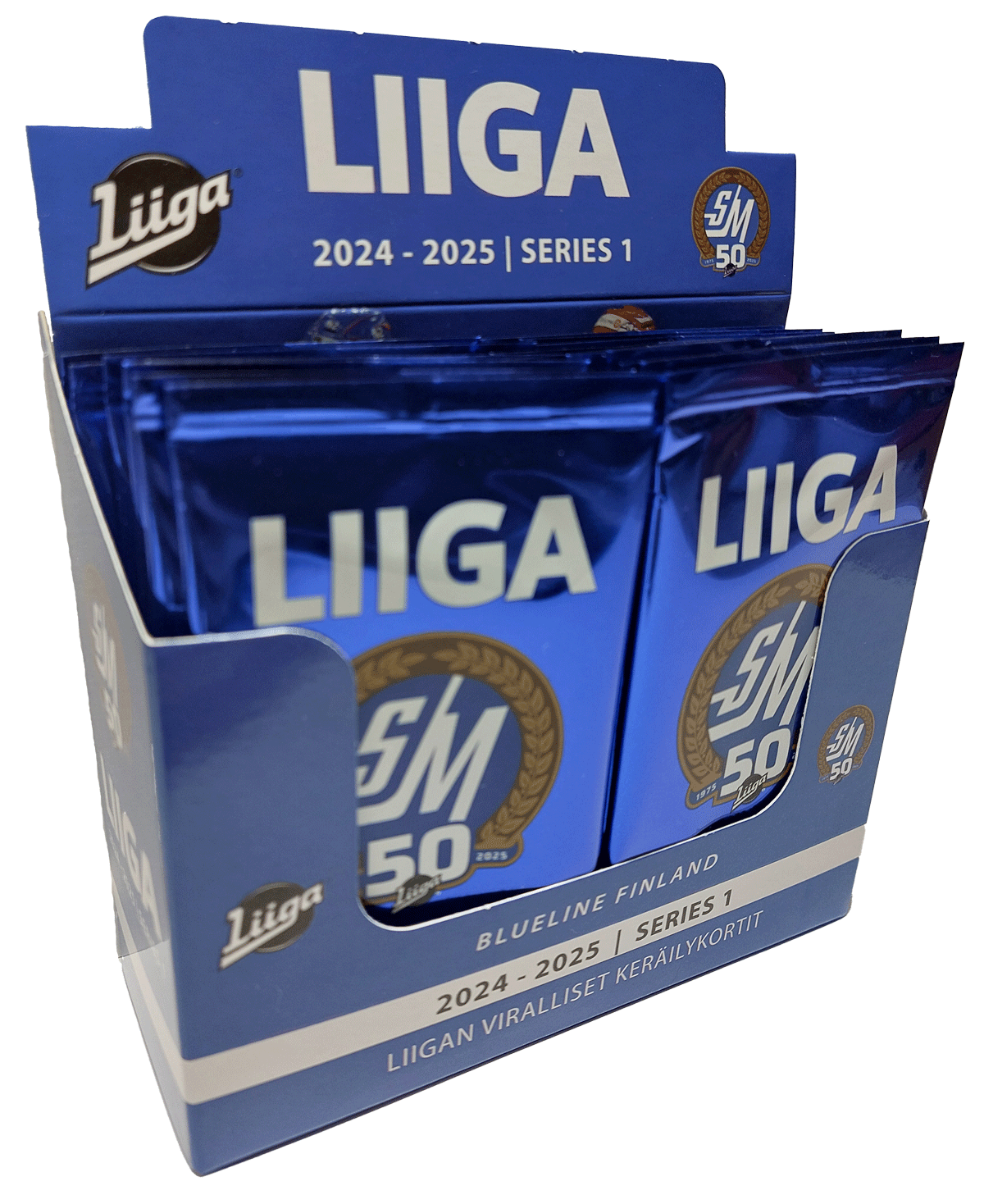 Blueline Liigakortit Series 1 2024-25 boksi (24 pussia) – Korttistoppi