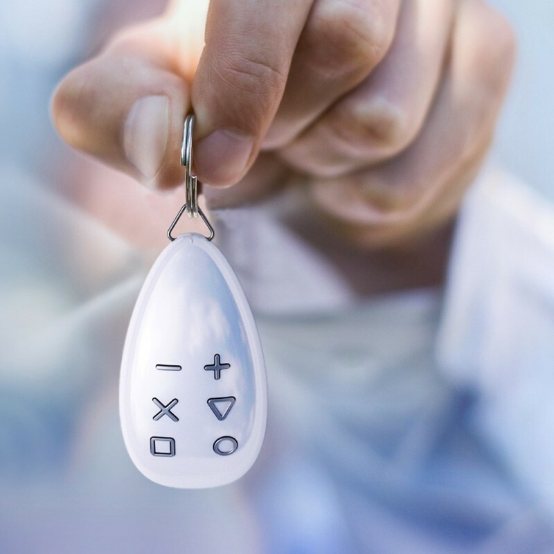 FIBARO - Keyfob Z-Wave Plus - Kaukosäädinpainike – KOTIAUTOMAATIOKAUPPA.FI