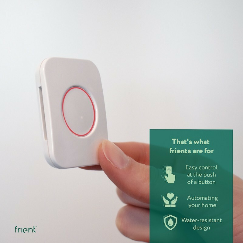 Frient Smart Button - Zigbee Älypainike – KOTIAUTOMAATIOKAUPPA.FI