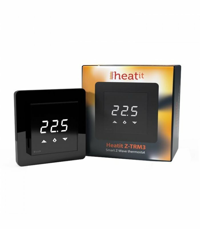 Heatit Z-TRM3 thermostat - Huonetermostaatti musta ...