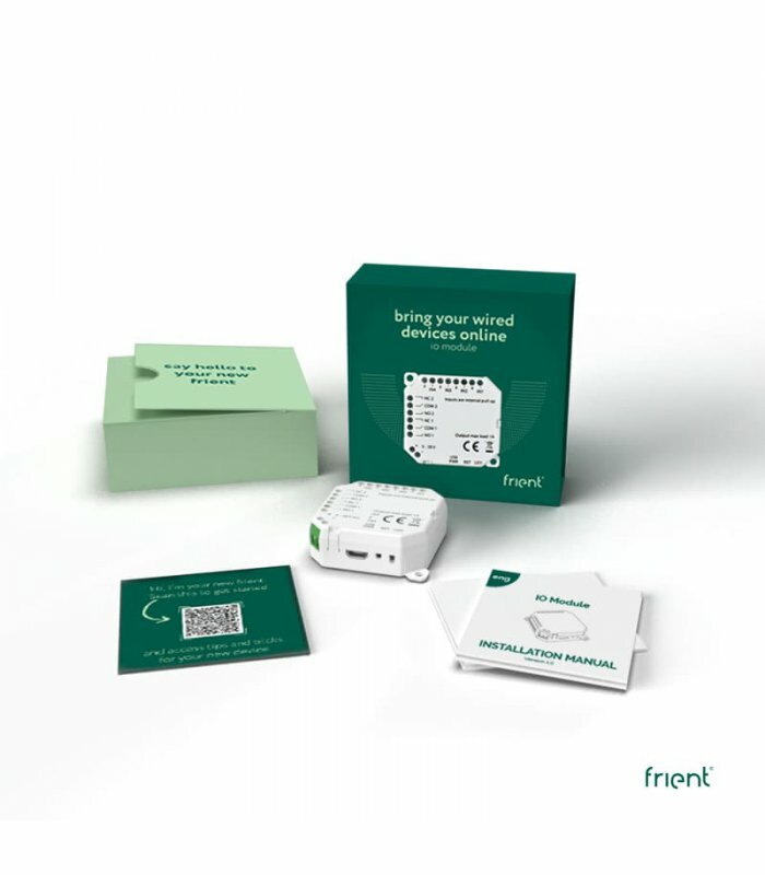 Frient Zigbee IO Module - 4in/2out – KOTIAUTOMAATIOKAUPPA.FI