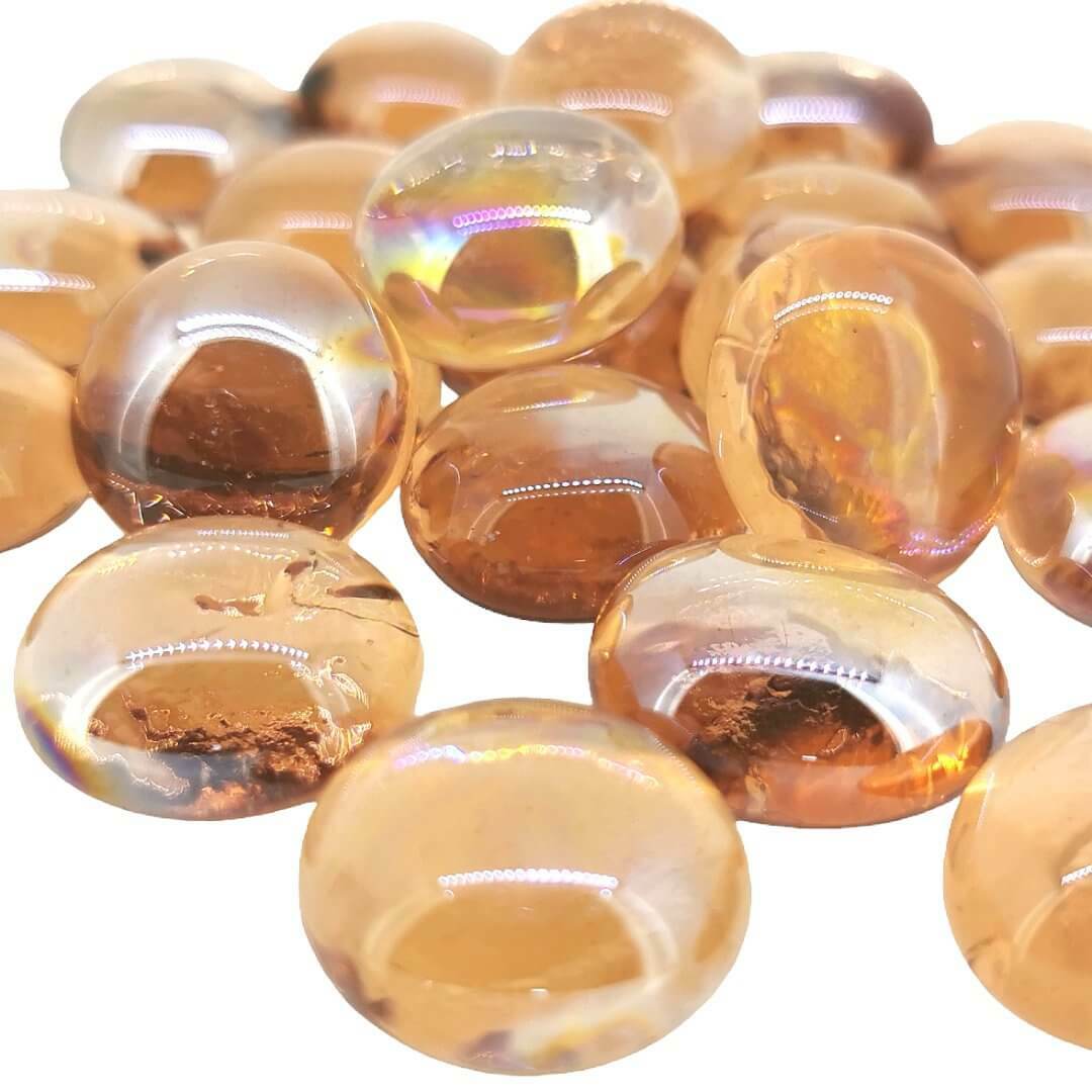 Glass Gems, Peach Diamond, transparent, 500g – MosaiikkiMyymälä
