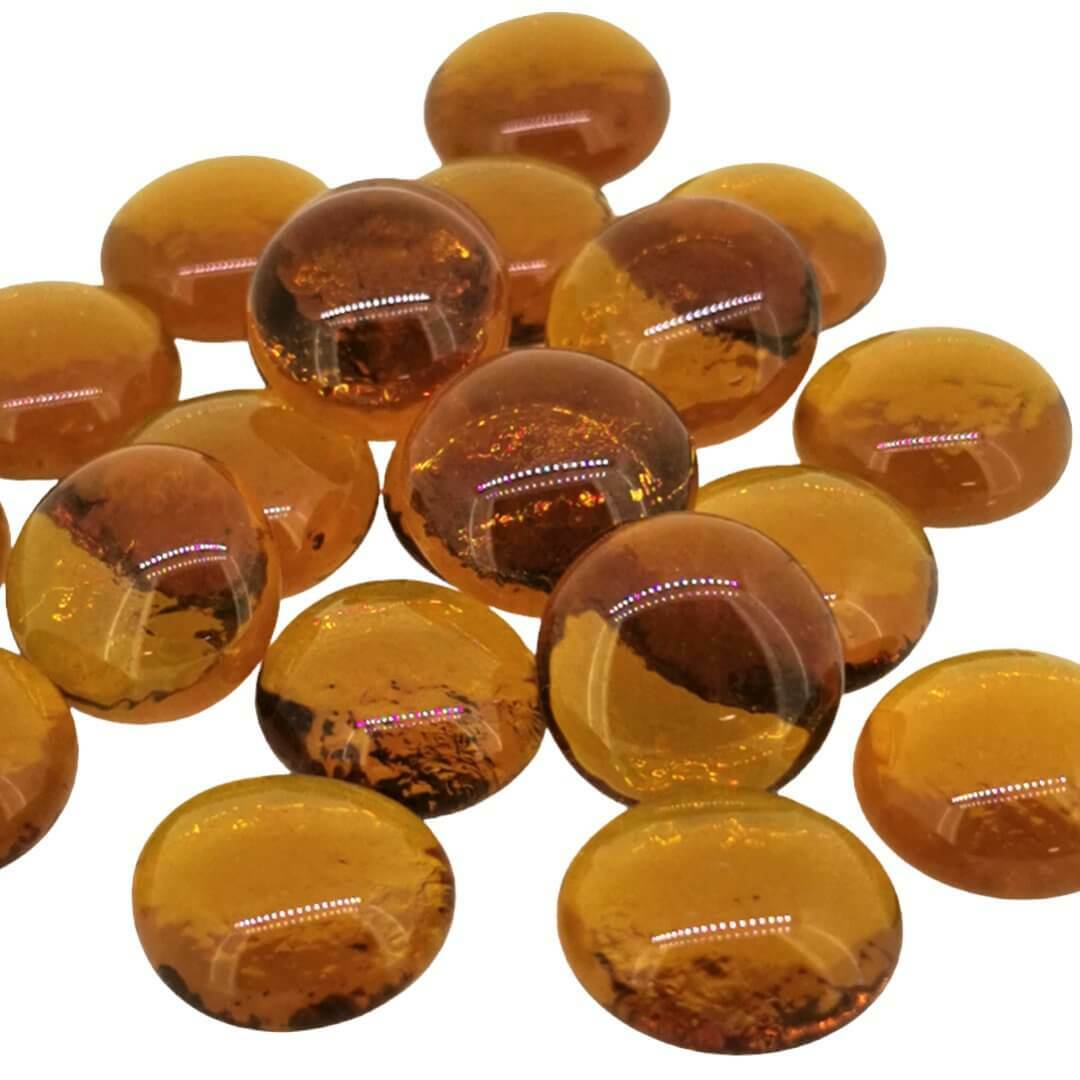 Glass Gems, Toffee Crystal, transparent, 100g – MosaiikkiMyymälä