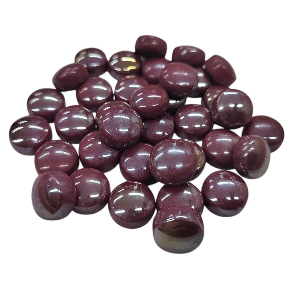 Mini Gems, Pearlised, Burgundy Red, 200g – MosaiikkiMyymälä