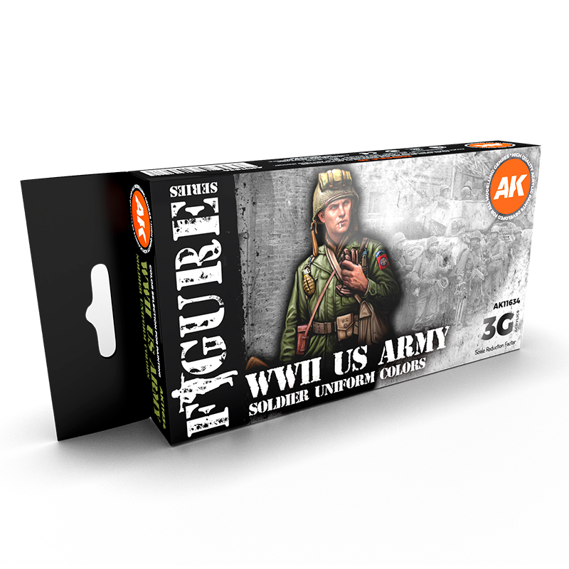 WWII US ARMY SOLDIER UNIFORM COLORS – Manse Models
