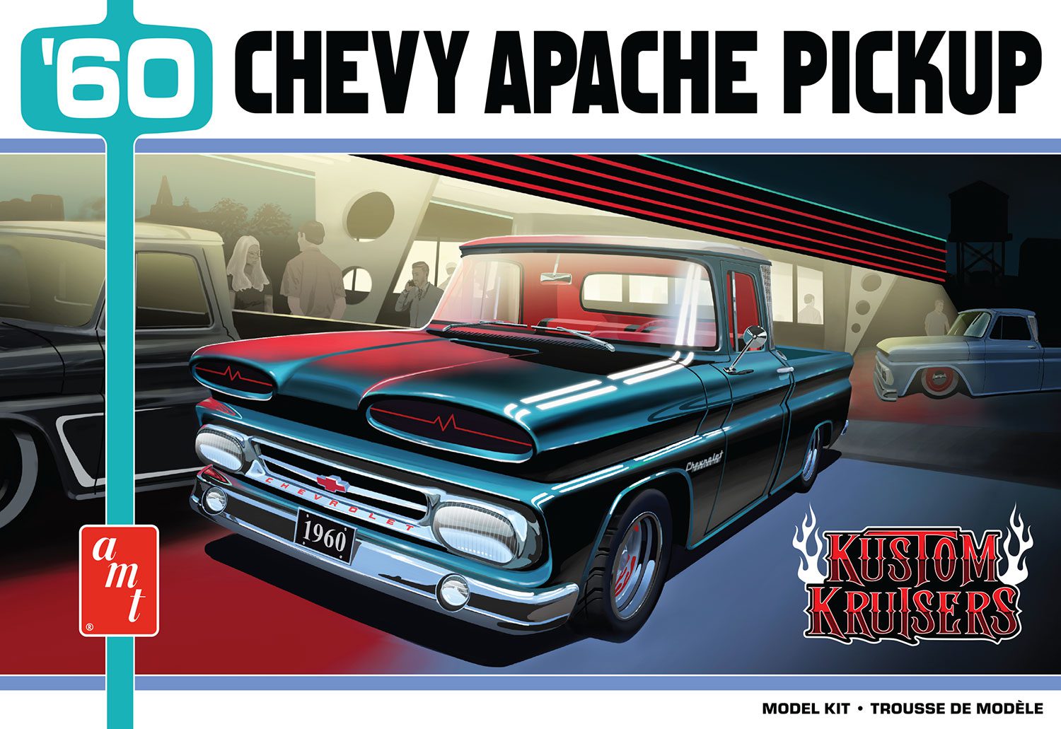 1960 Chevy Apache Pickup Street Machine – Manse Models