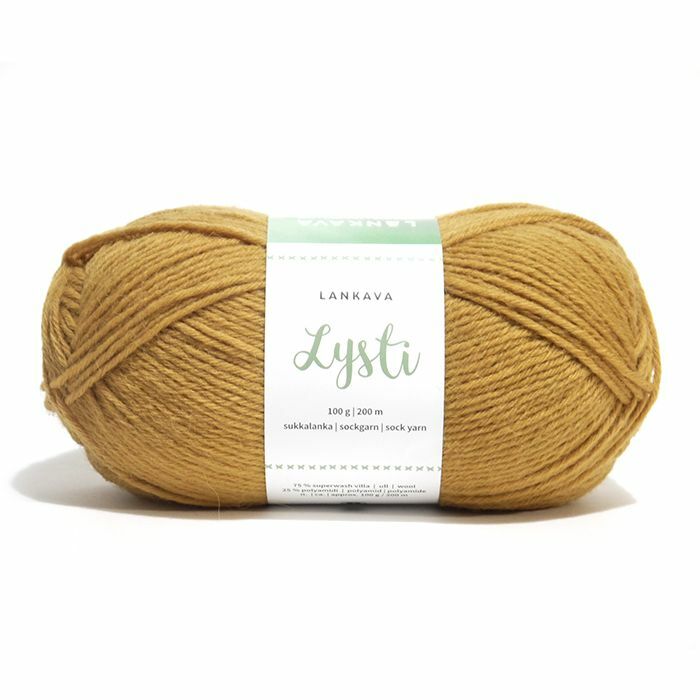 Lankava Lysti-sukkalanka, 100 g / 200 m | Lankakauppa Kampin Tila