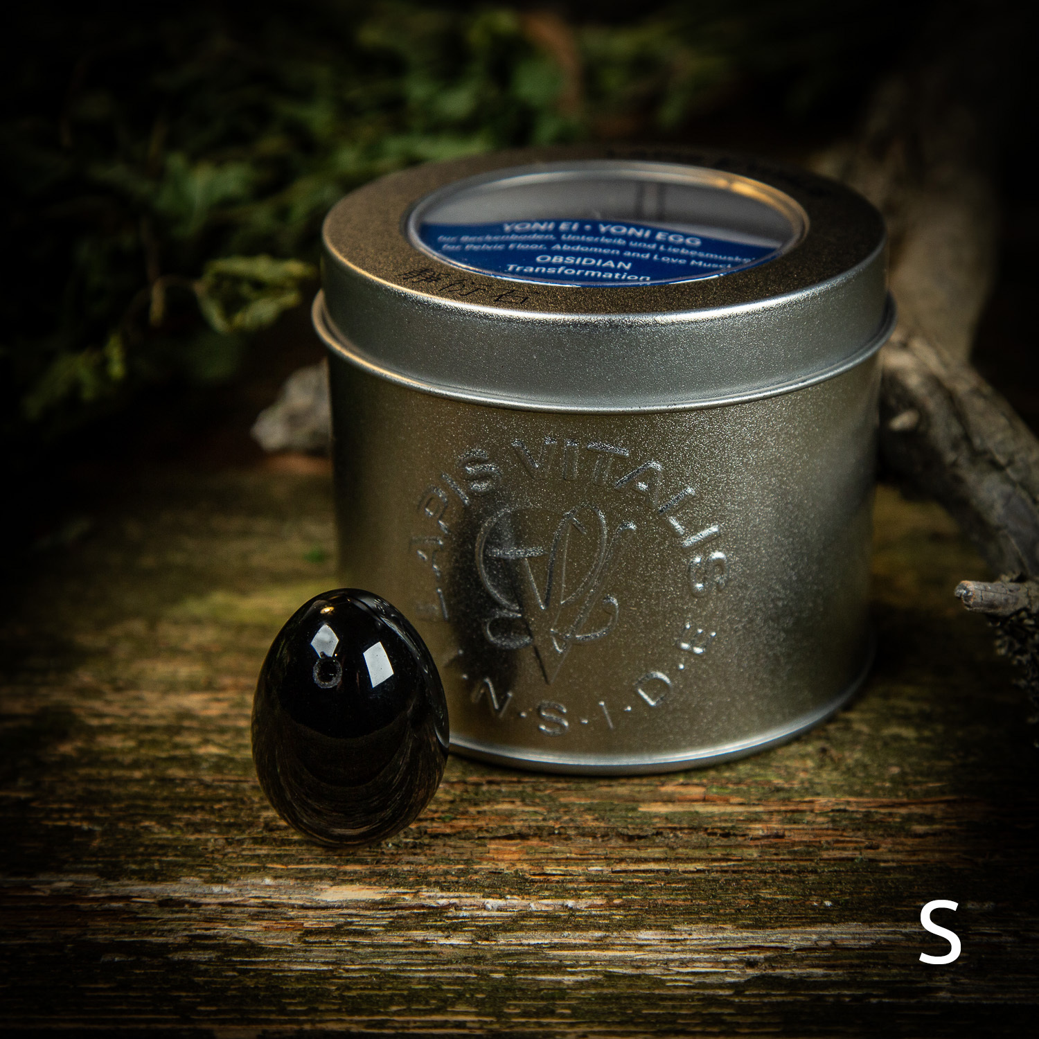 Kuukivi.fi – Yoni-muna, musta obsidiaani – Kuukiven kauppa