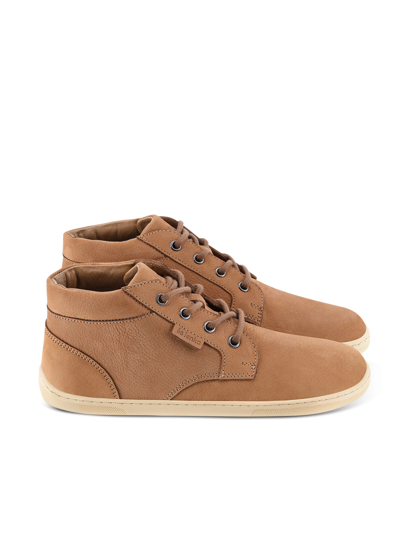 Be Lenka Synergy Barefoot Shoes - Cognac & Beige – petrisbarefoot.com